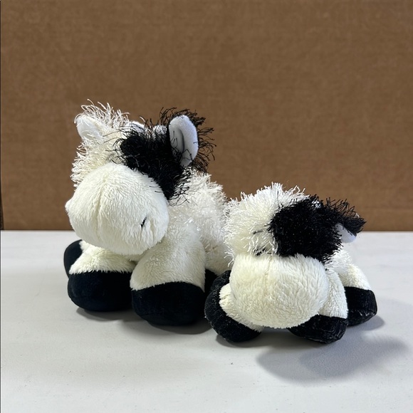 webkinz | Toys | Adorable Black And White Plush Zebra Set | Poshmark
